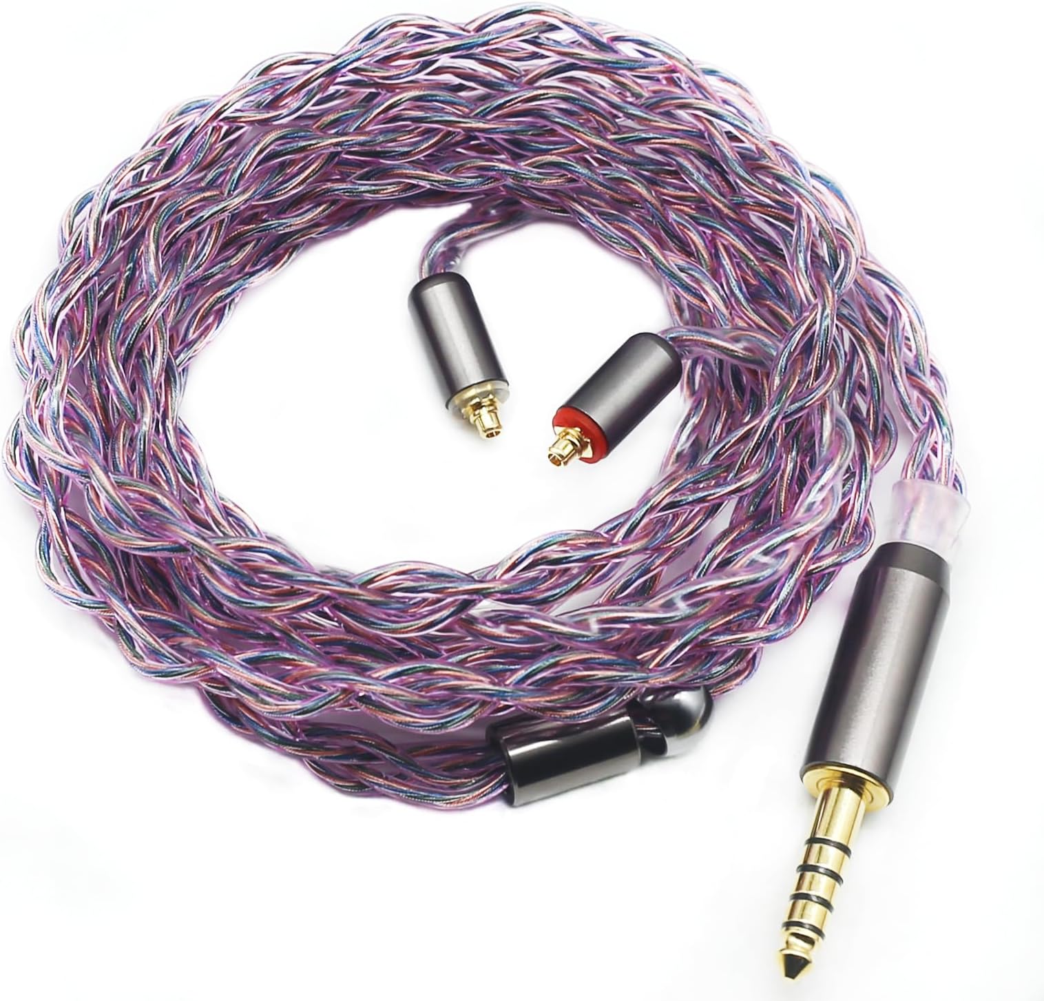 Amazon | 【BIGMANGO-Melody】MMCX4.4mm単結晶銅＆無酸素銅ケーブル 4.4mmリケーブル 4芯 MMCXイヤホン ...