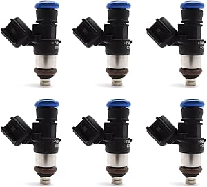 Amazon.com: New HiSport Fuel Injectors 0280158091 Compatible with FORD ...