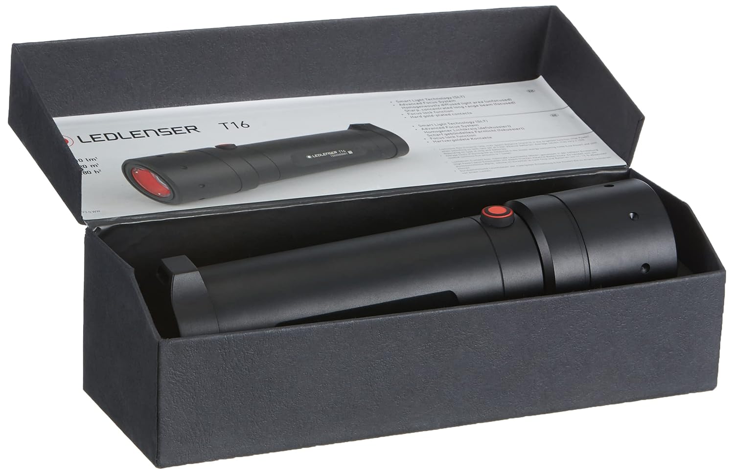 LED Lenser T 16 Tactical LED Flashlight : Amazon.in