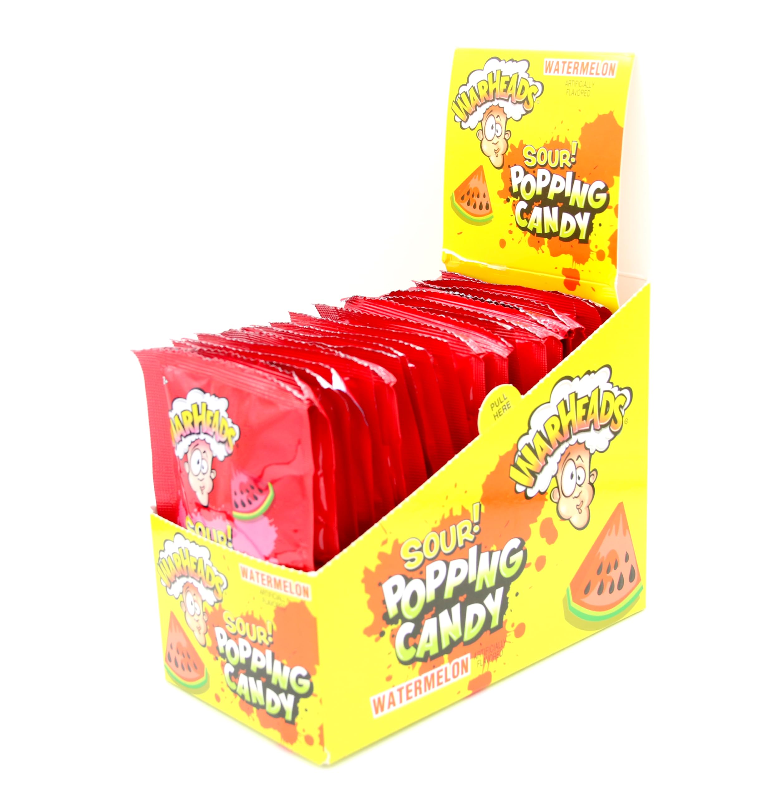 Warheads Sour Popping Candy Watermelon 9g X 20 Sachets 180g ...