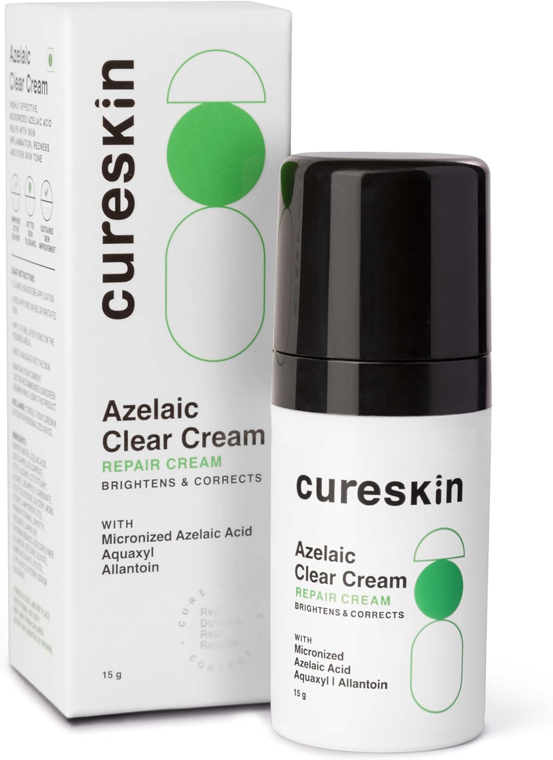 Cureskin Azelaic Clear Cream | Advanced Acne & Dark Spot Treatment ...