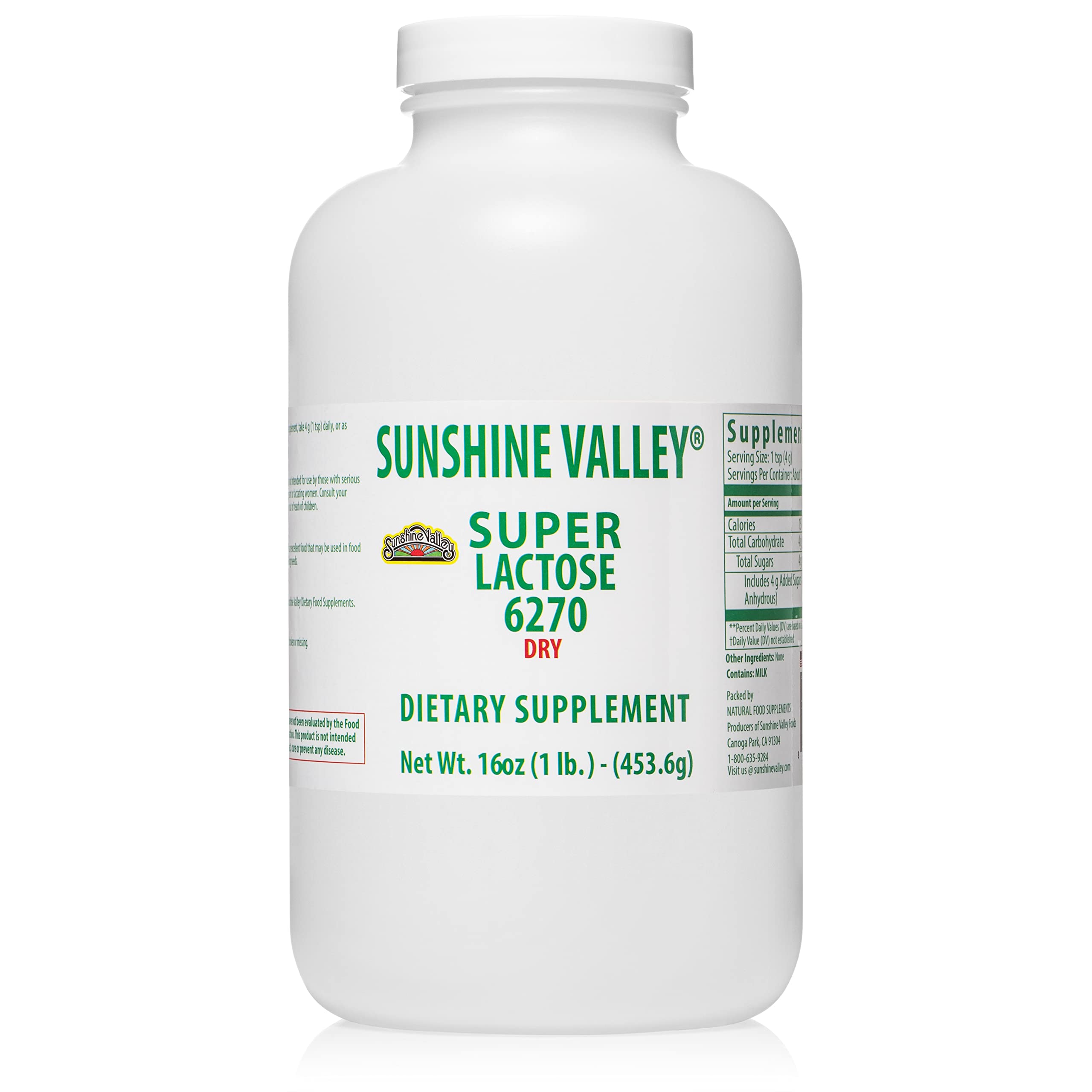 Snapklik.com : Sunshine Valley Super Lactose Dry Powder