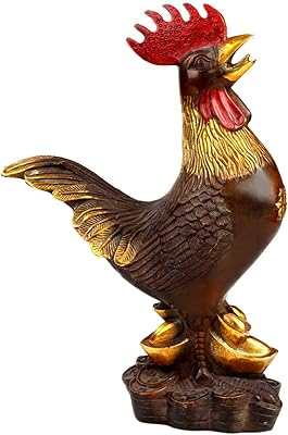Amazon.com: Large 13" French Country Rooster Figurine.Statue For ...
