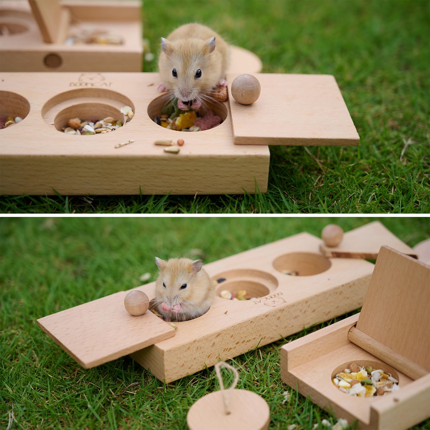 Enrichment Foraging Toys,Puzzle Toys for Small Animals,Small pet ...