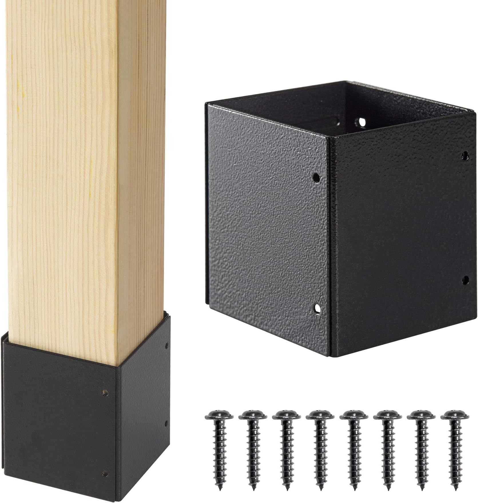 Amazon.com : POSTSAVER Rot Protection Sleeve | for (3.5” x 3.5”) or (4. ...