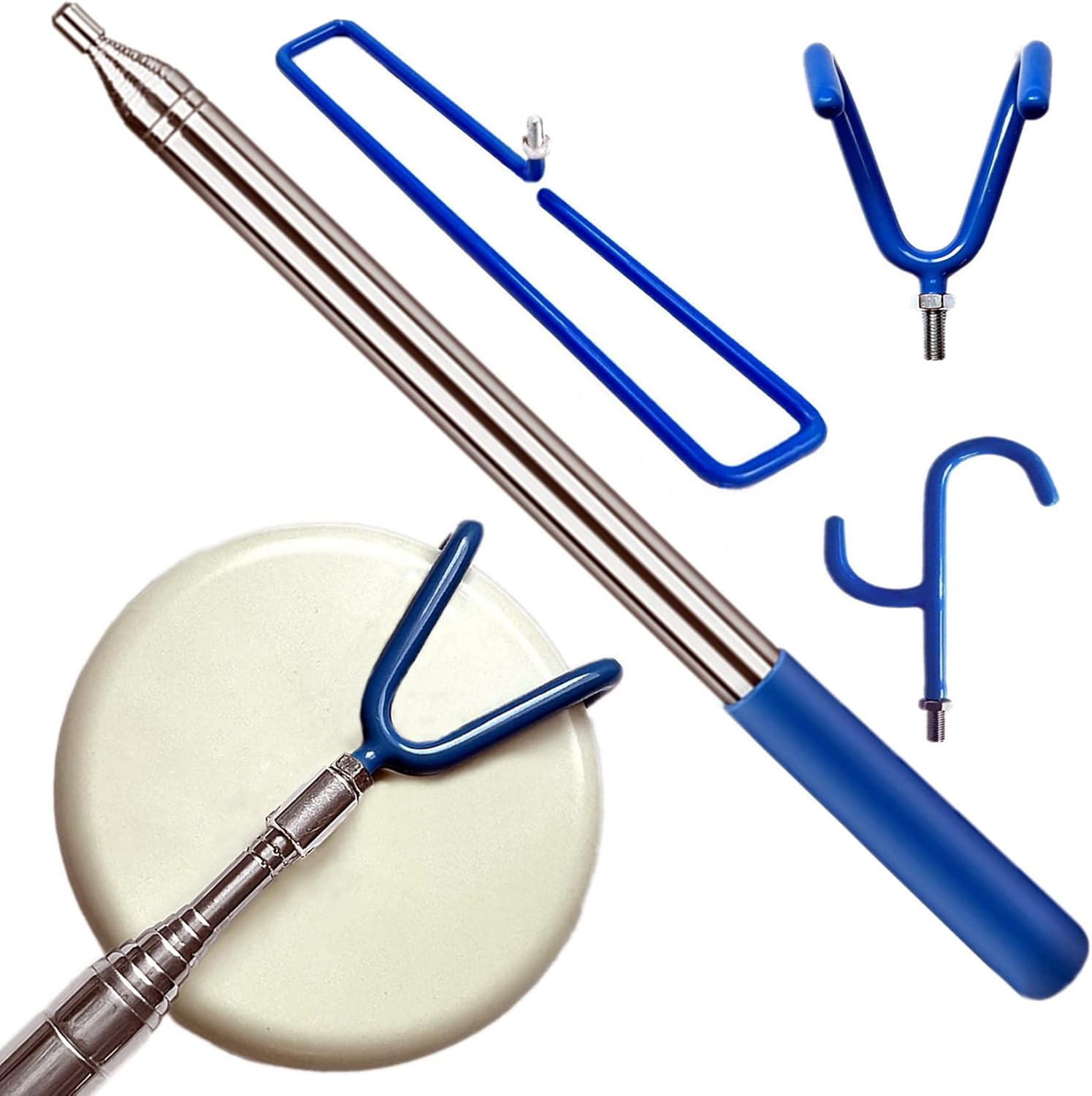 Amazon.com : Disc Golf Retriever Pole Telescopic 16Ft, GS Alderual Disc ...