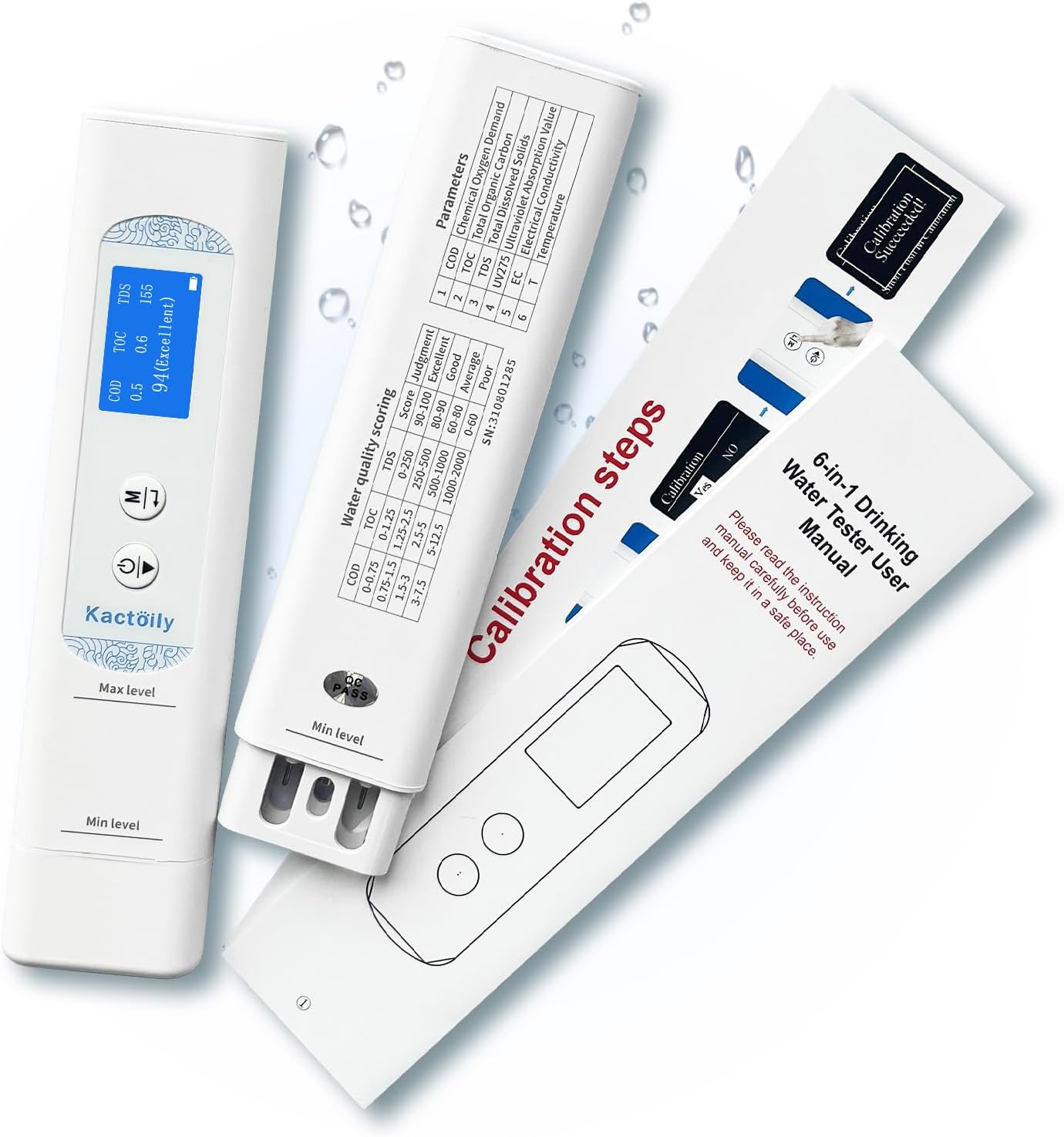 6 In 1 Digital Water Tester For Drinking Water Portable | Desertcart INDIA