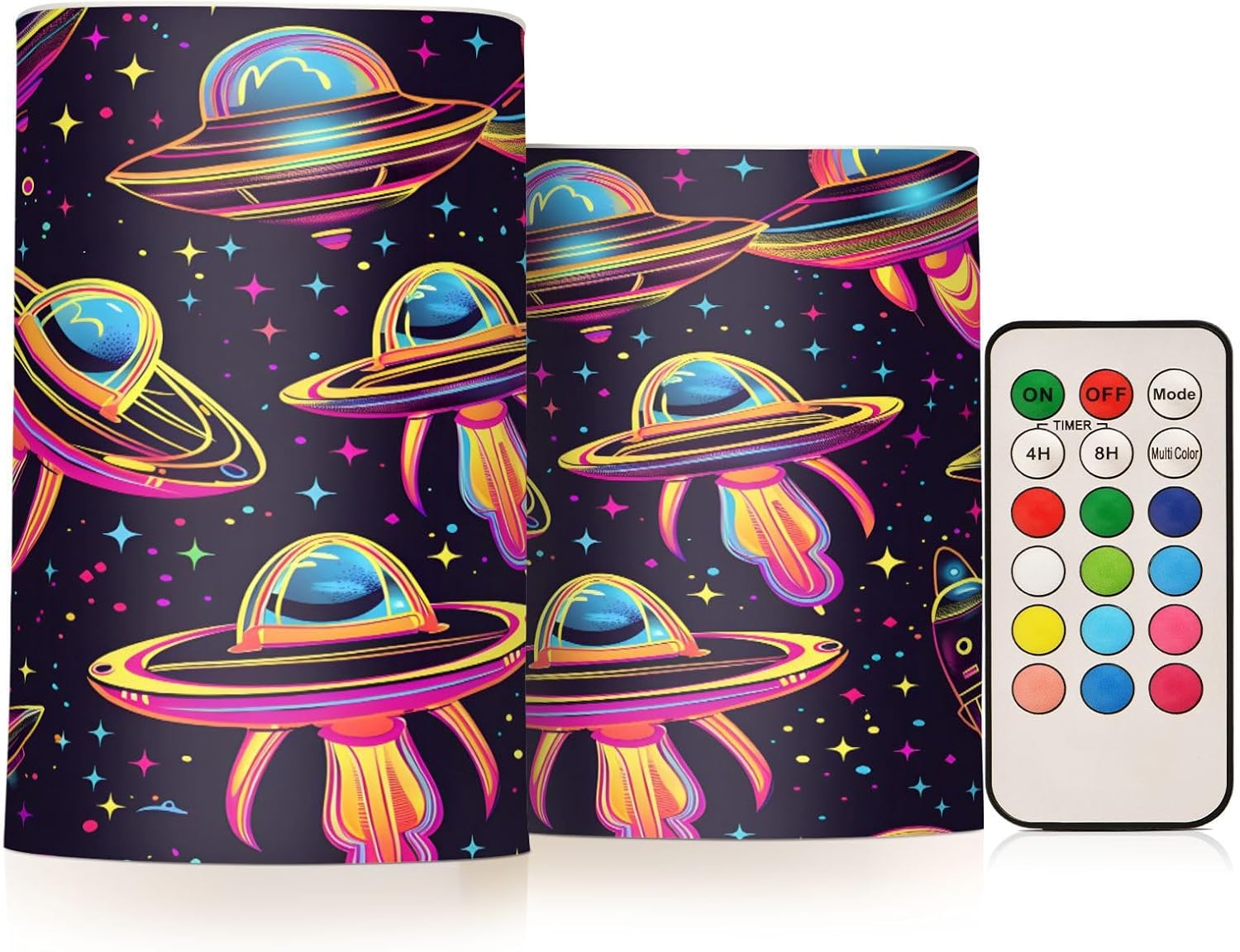 Amazon.com: Neon Alien Spacecraft Bringing an Extraterrestrial Touch to ...