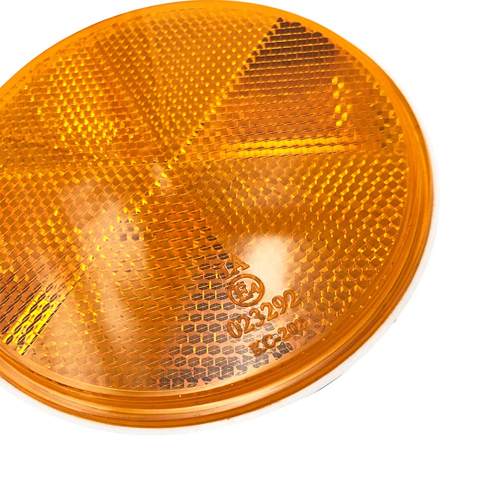 Snapklik.com : Stick-on Round Marker Reflectors - Universal Use Safety ...