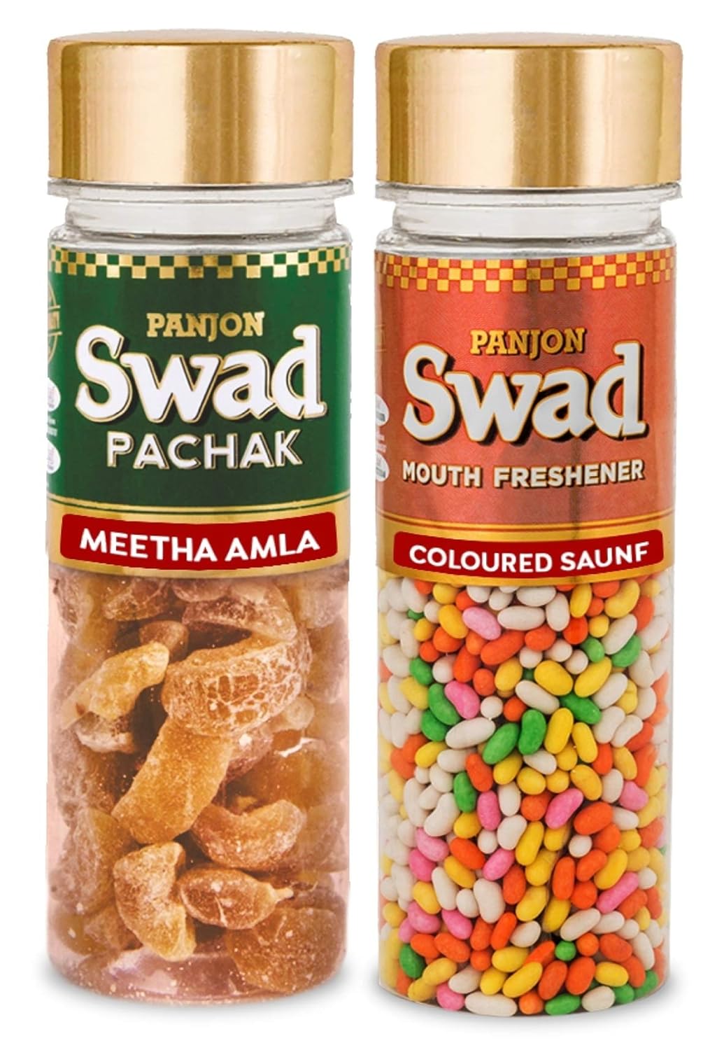 Panjon Swad Meetha Amla & Coloured Saunf Pachak (Mukhwas Mouth ...