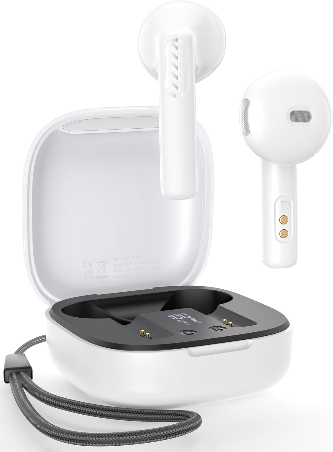 Amazon.com: DazDalee Wireless Earbuds Bluetooth V5.3 Headphones 50H ...
