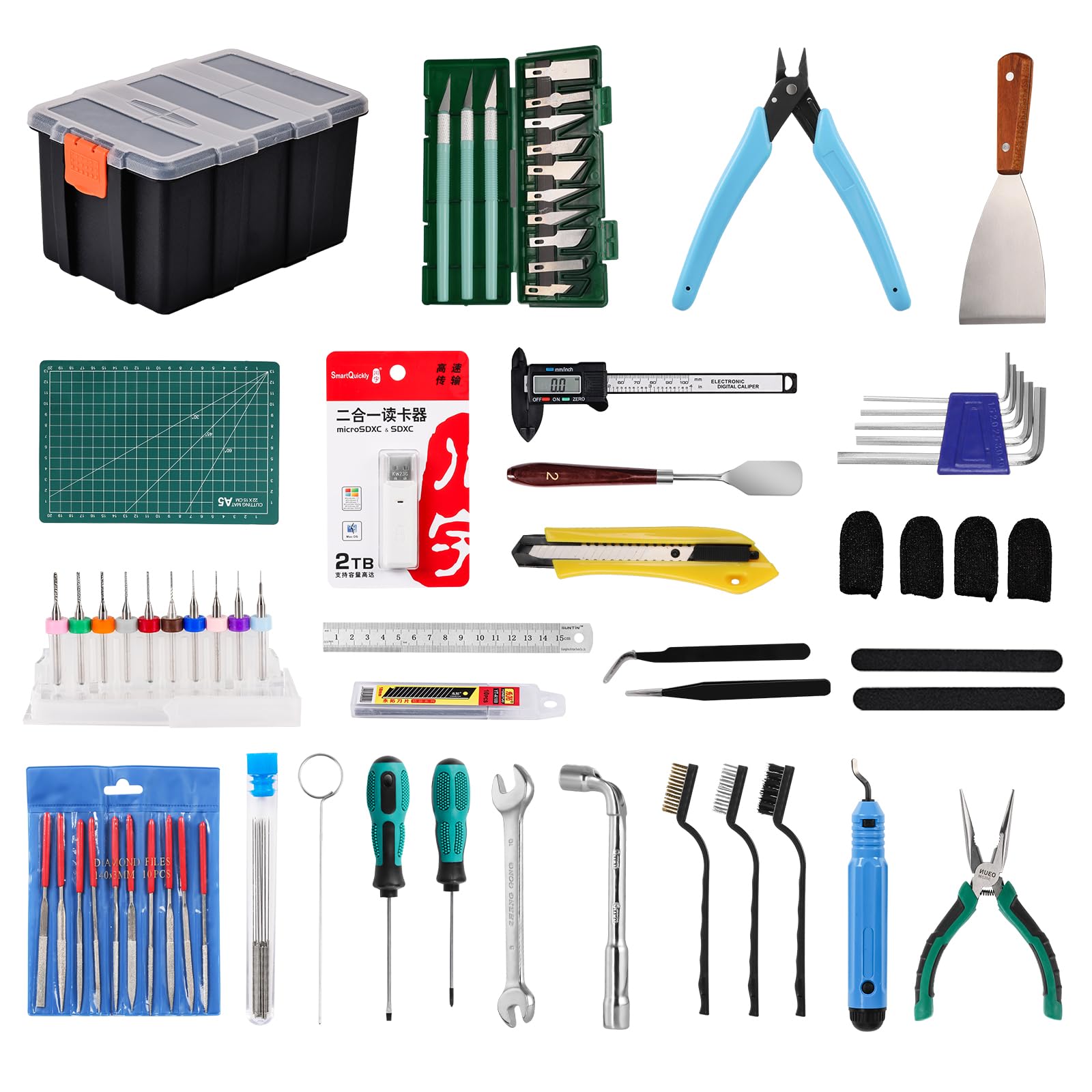 Snapklik.com : 3D Printer Tools Kit, 96Pcs Universal 3D Printer ...