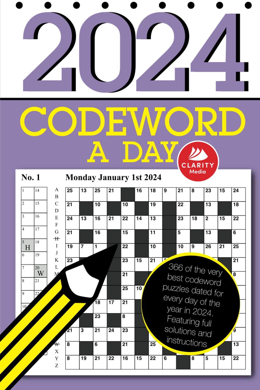 Codeword a Day 2024: Media, Clarity: 9798858833765: Amazon.com: Books
