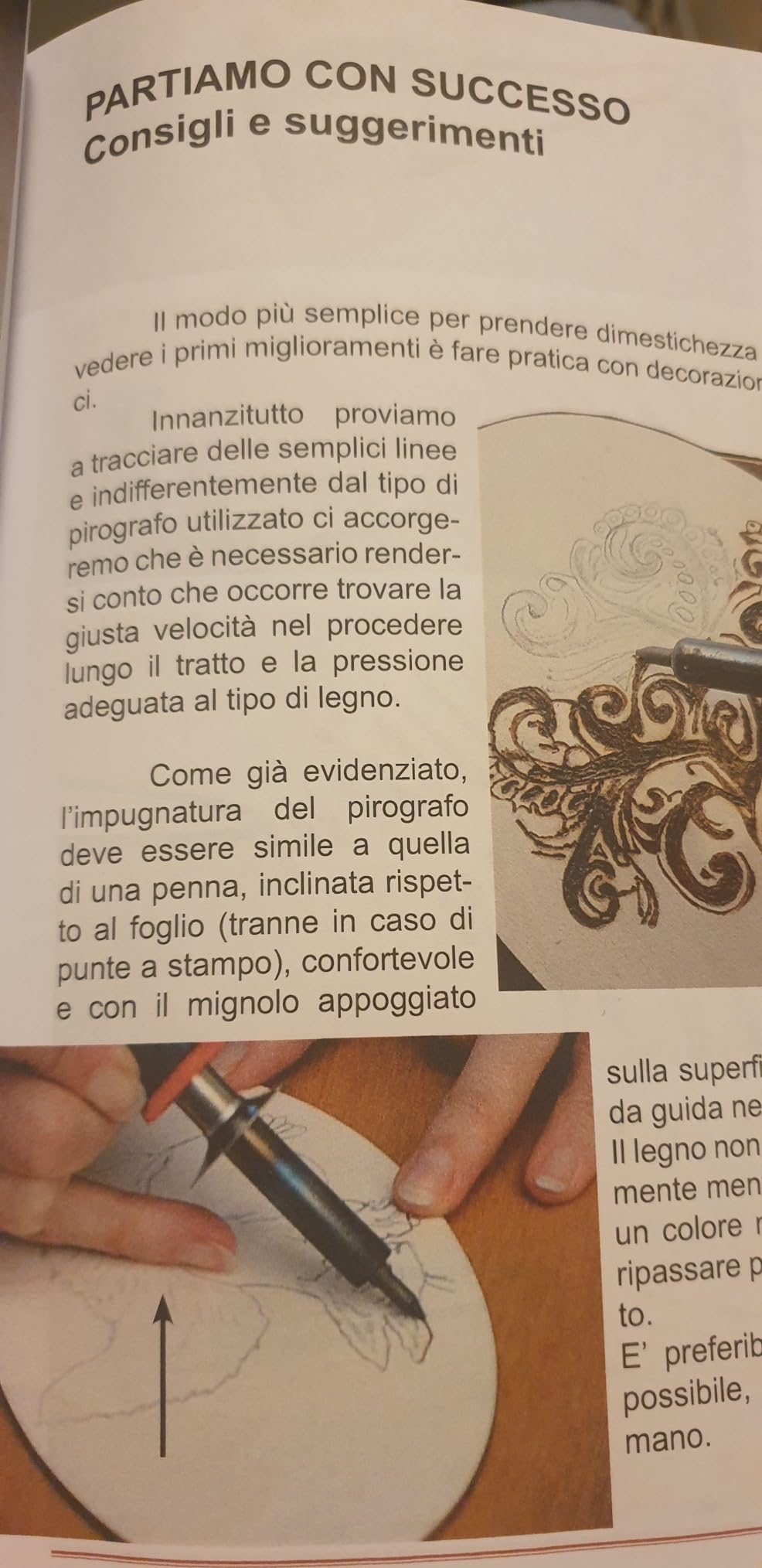 La tecnica della pirografia. Uso pratico del pirografo. Impariamo a ...