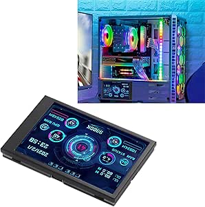 Amazon.com: Yunseity Computer Temp Monitor, AIDA64 PC CPU Hard Disk ...