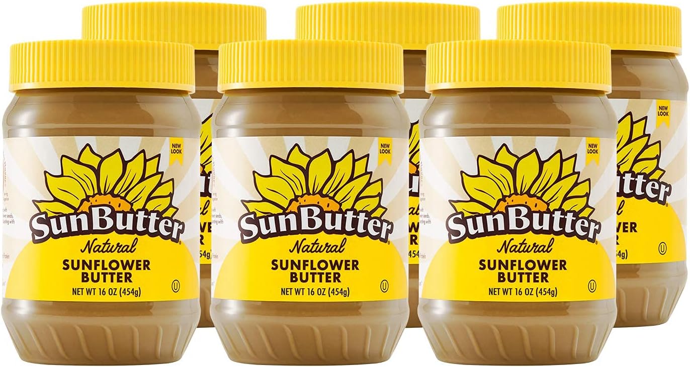 Amazon.com: SunButter Sunflower Butter Natural Creamy (6 pack of 16oz Jars)