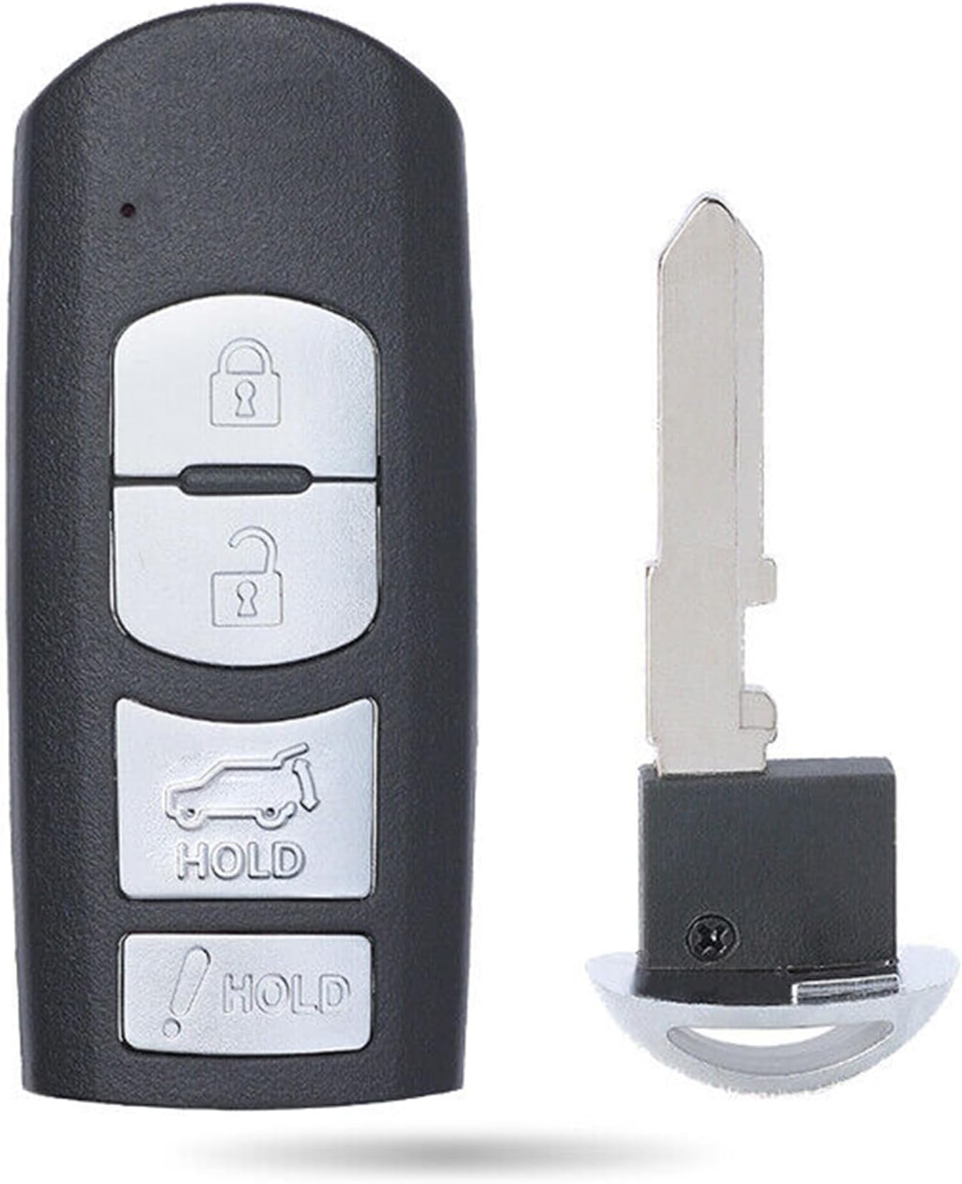 Amazon.com: Key Fob Shell for Mazda CX5 CX9 2015-2020, Alliskeys 4 ...