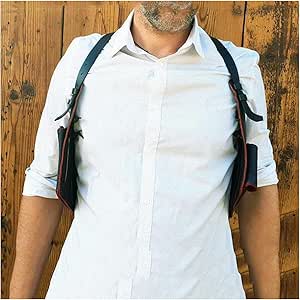 PU Leather Underarm Shoulder Holster Bag Medieval Retro Anti-Theft ...