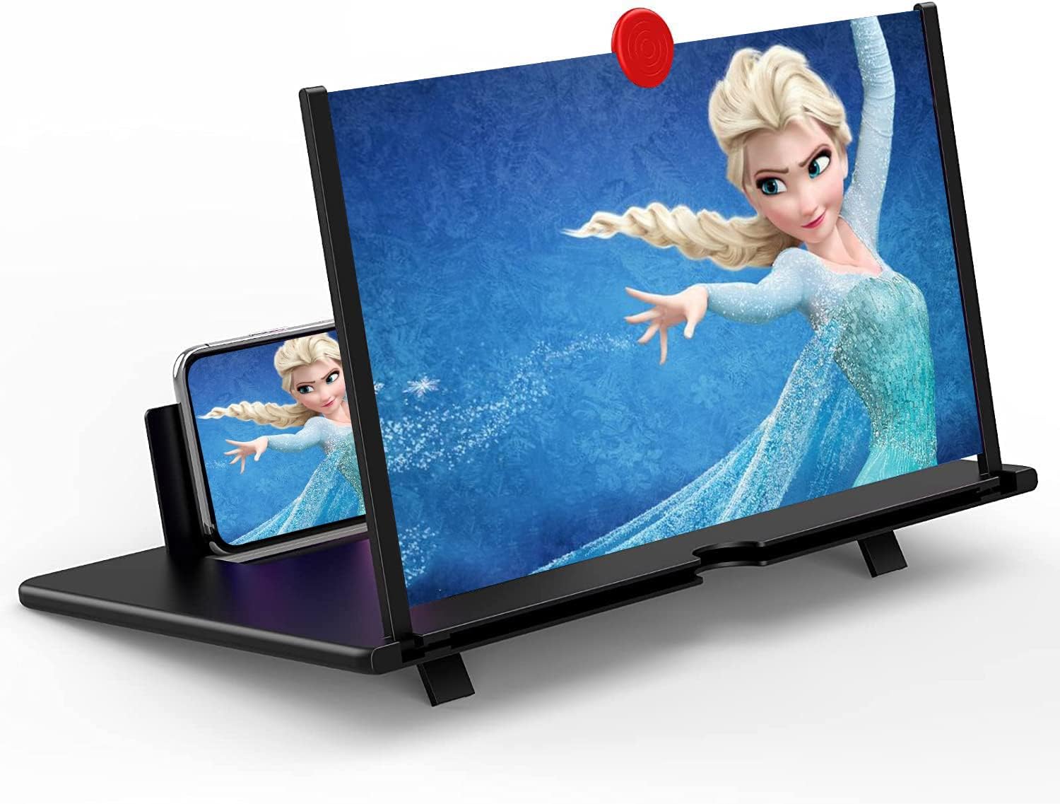 Amazon.com: 12" 3D HD Screen Magnifier Amplifier Projector Screen for ...