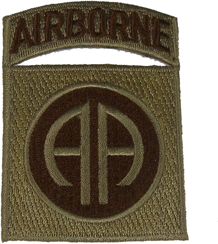 Amazon.com: 82ND Airborne Division Unit Patch - Desert/Tan - Veteran ...