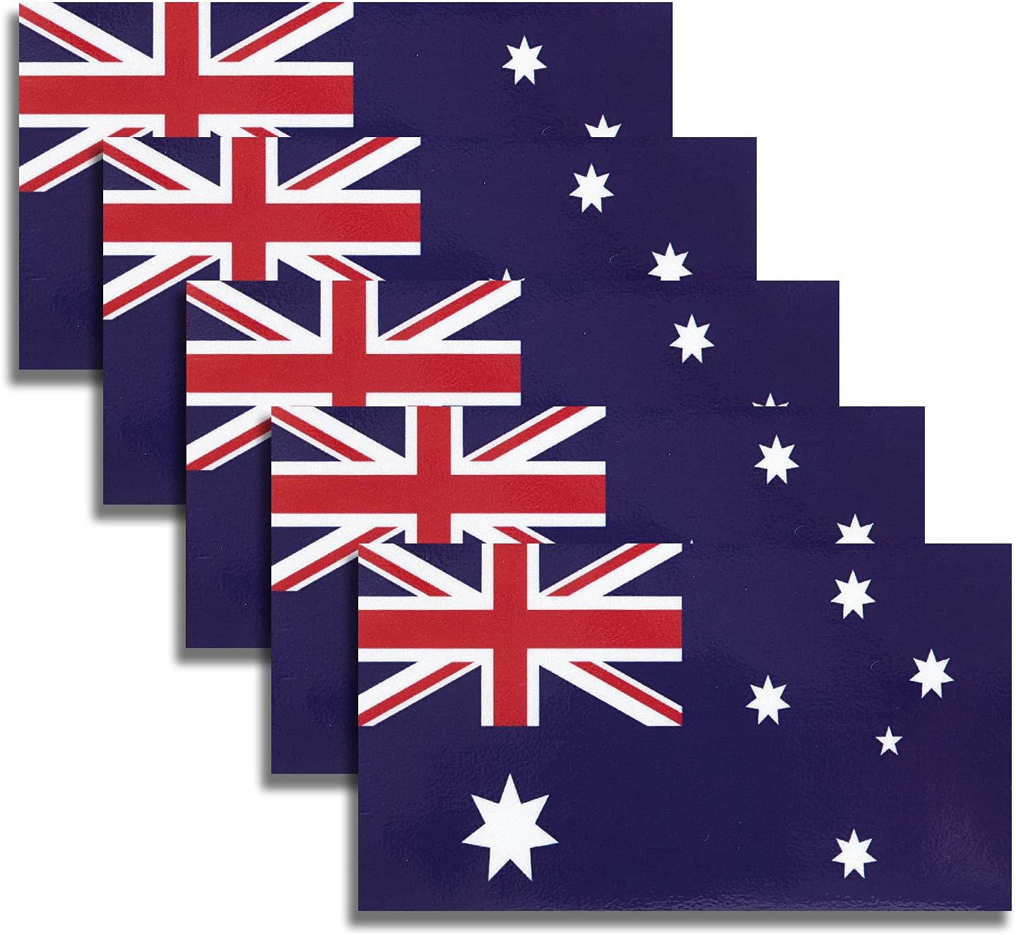 Amazon.com: HSQ 5 Pcs Australia Flag Vinyl Decal , Tactical Australian ...