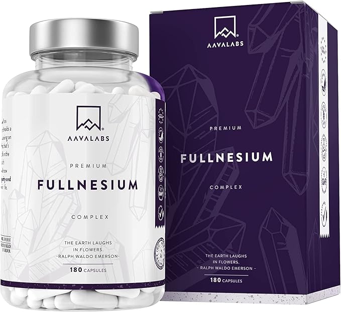 Advanced Magnesium Supplement [ 400 mg Elemental Magnesium ] - 180 ...