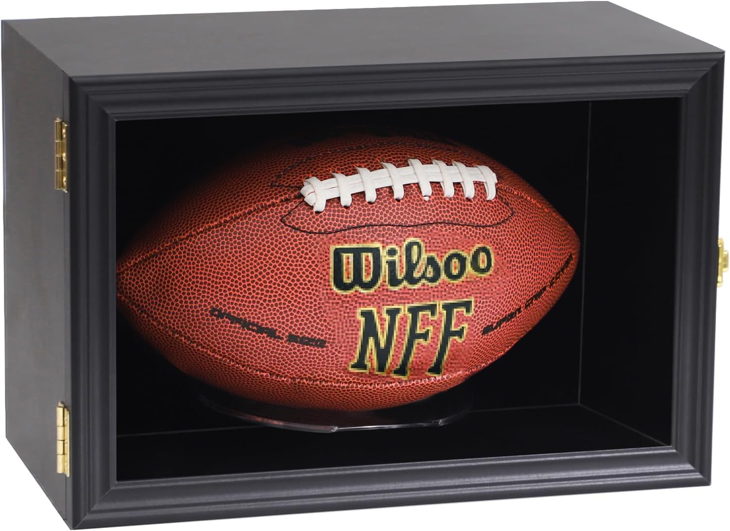 Amazon.com: Generic Football Display Case Acrylic Wall Mounting Full ...