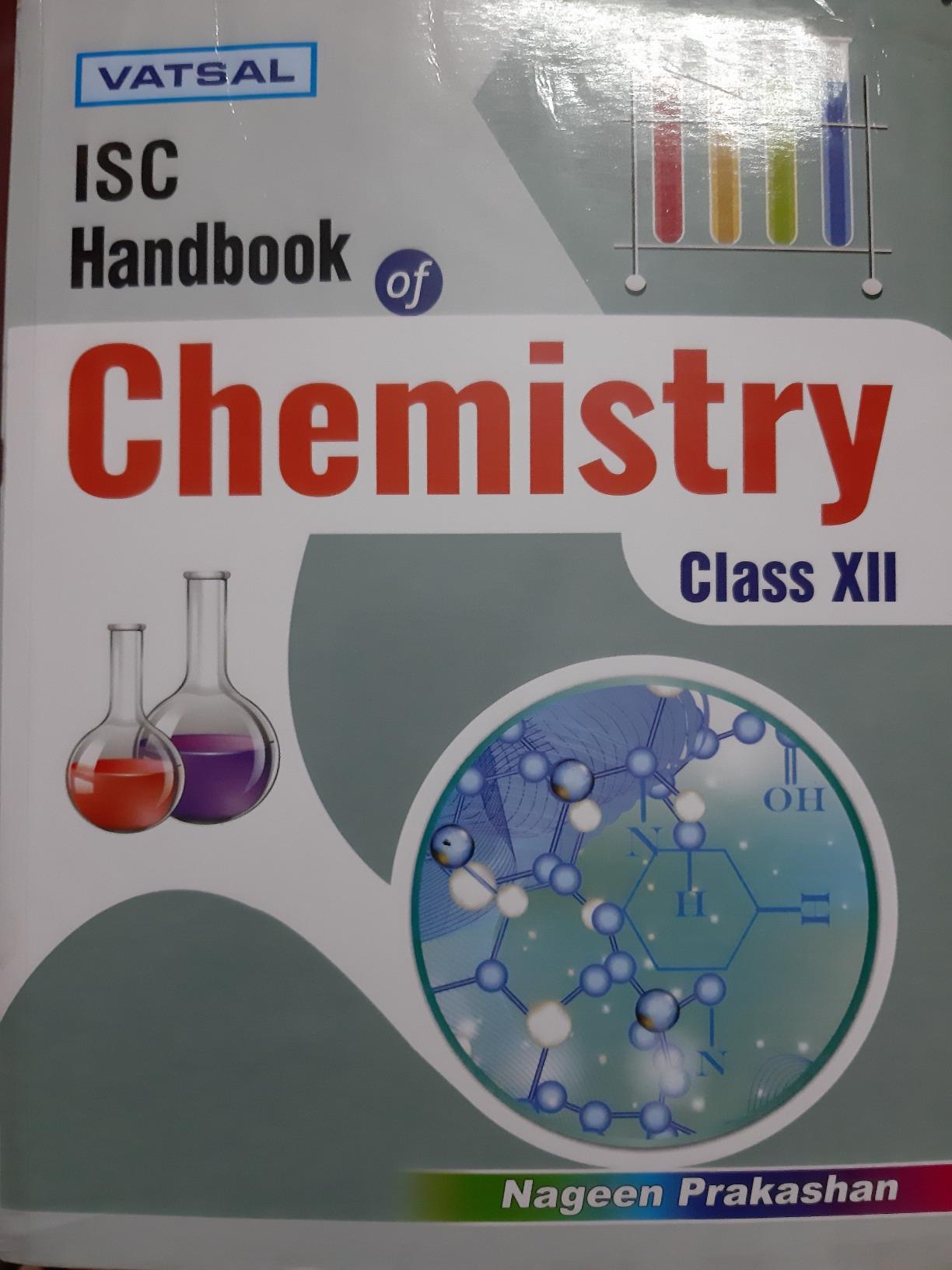 Buy VATSAL ISC Handbook of Chemistry CLASS 12 Book Online at Low Prices ...