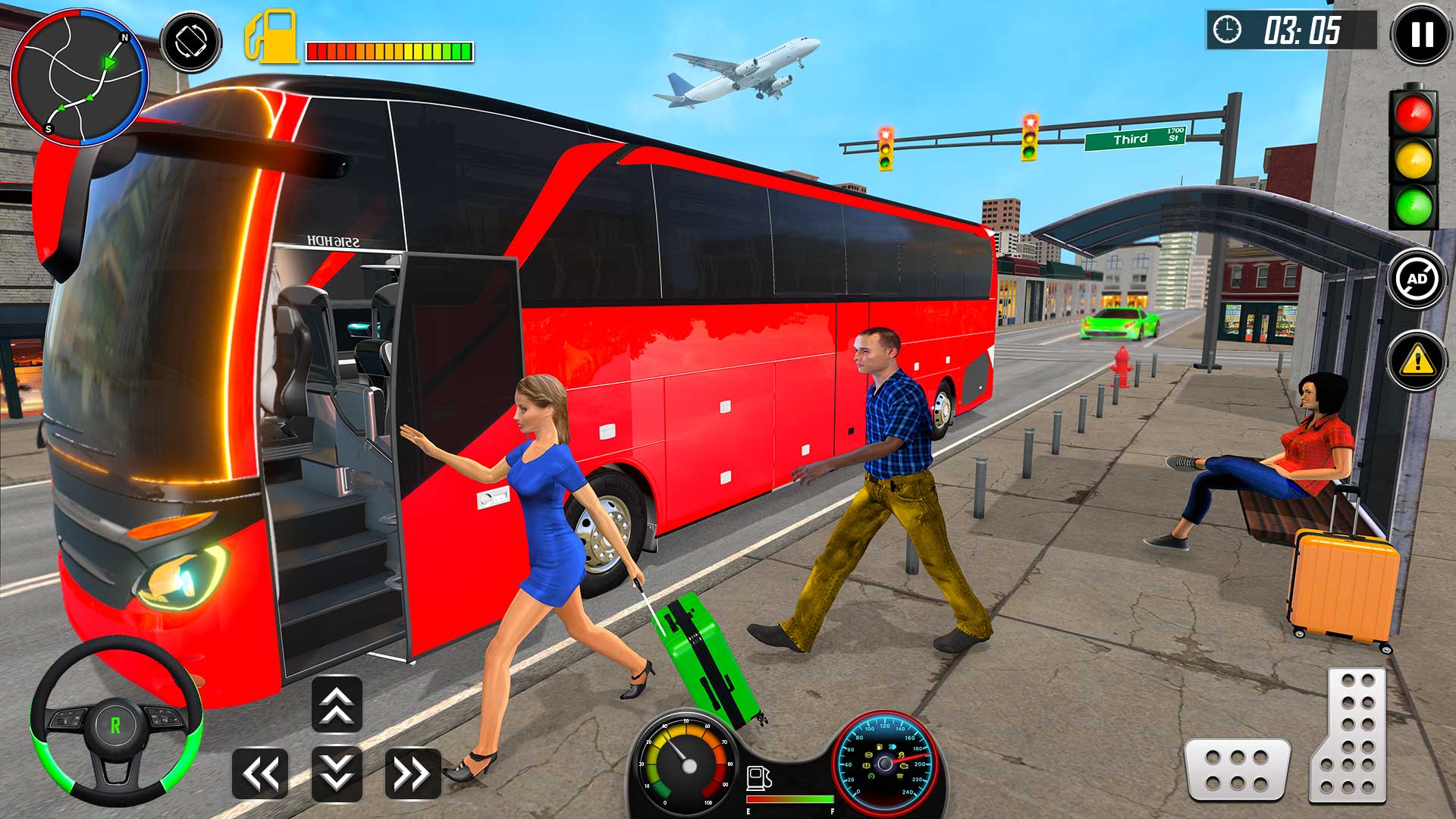 Euro Bus Driving Simulator 3D: Ultimate Bus Driver Game: Luxury Coach ...