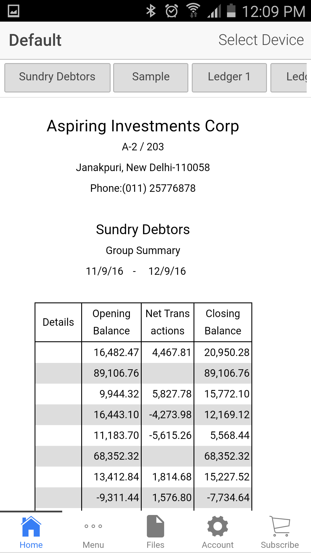Debtor Ledger:Amazon.com:Appstore for Android
