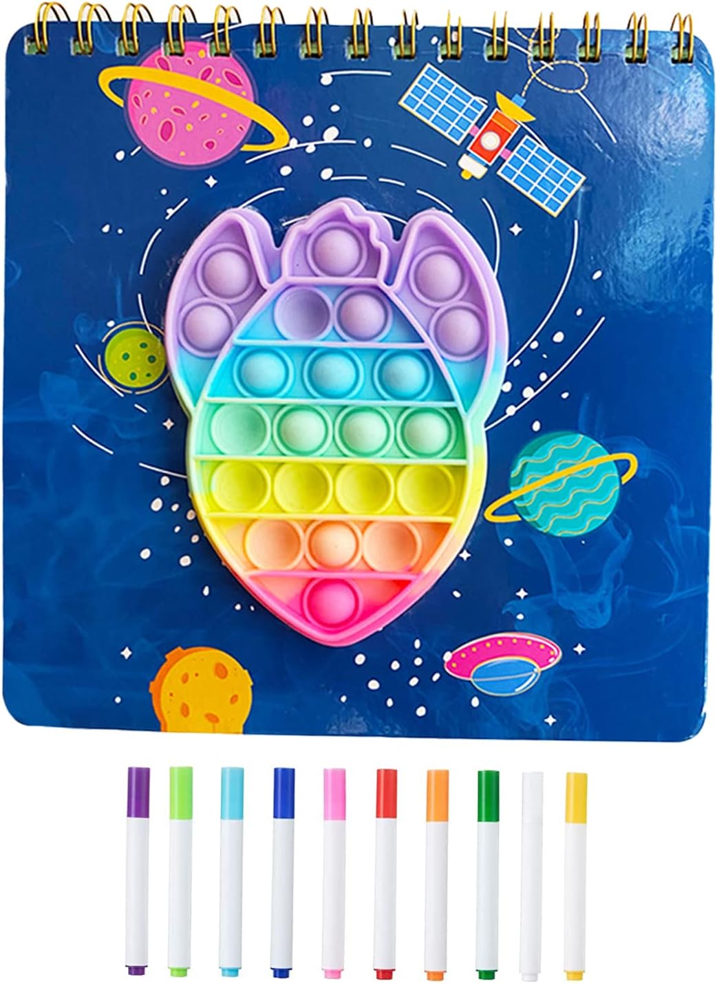 Amazon.com: Coloring Book for Kids Reusable, Drawing Board wipeable ...