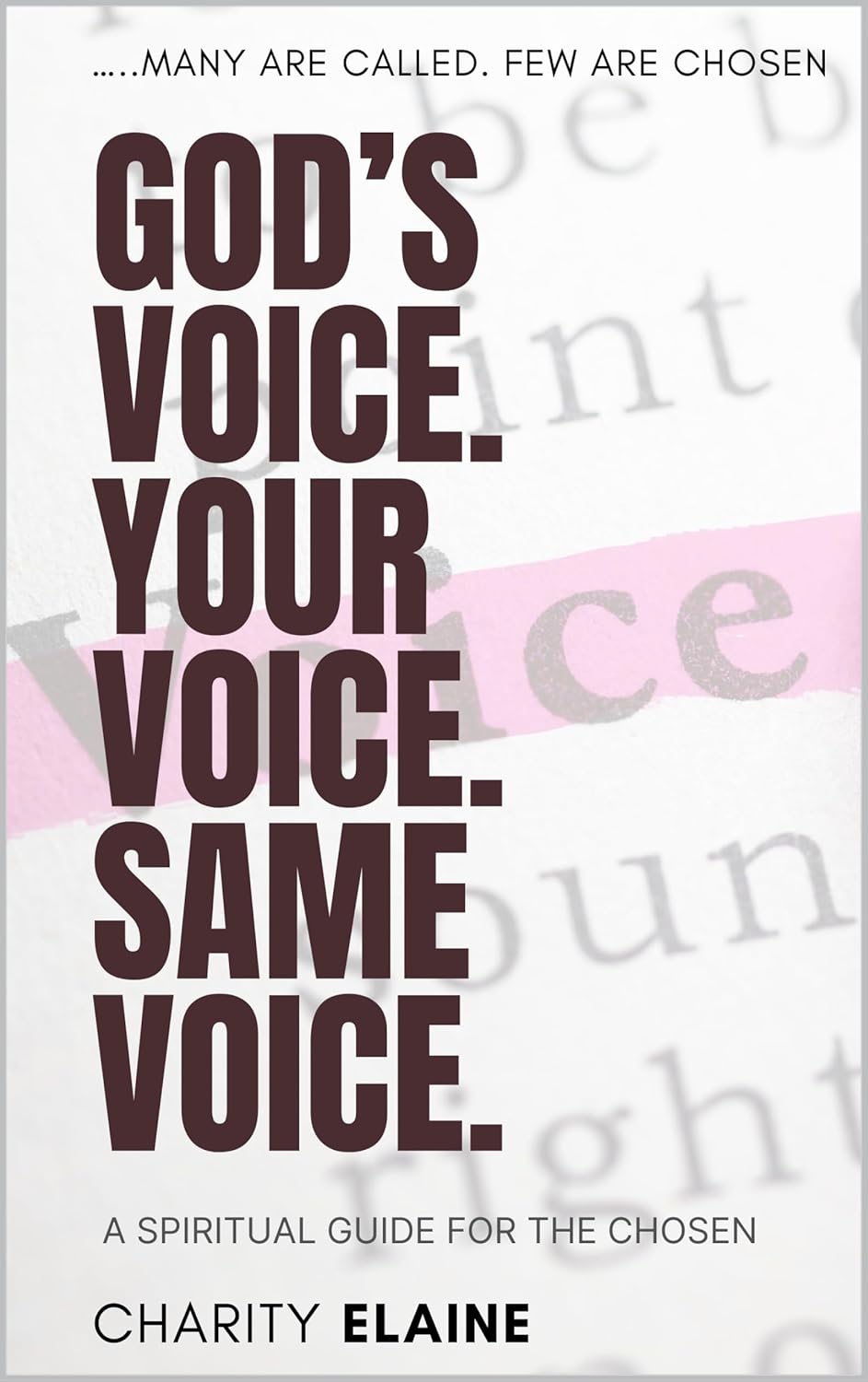 God's Voice. Your Voice. Same Voice. - Kindle edition by Lacy, Charity ...