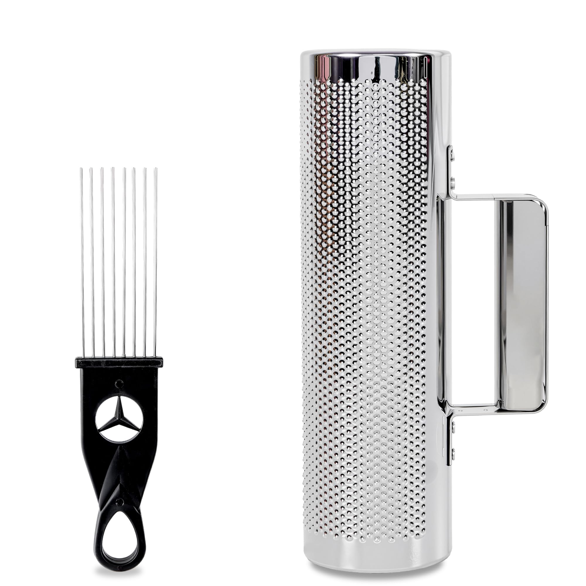 Snapklik.com : Eavnbaek Guiro Instrument Stainless Steel Guiro 10" 3 ...