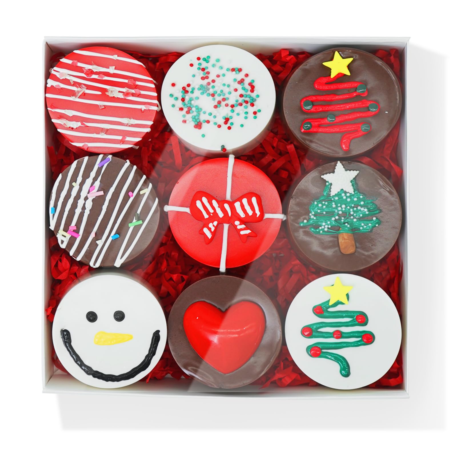 Amazon.com: JOHOPACK 20 Pack 6 x 6 x 1.25 Inch Cookies Boxes with Full ...