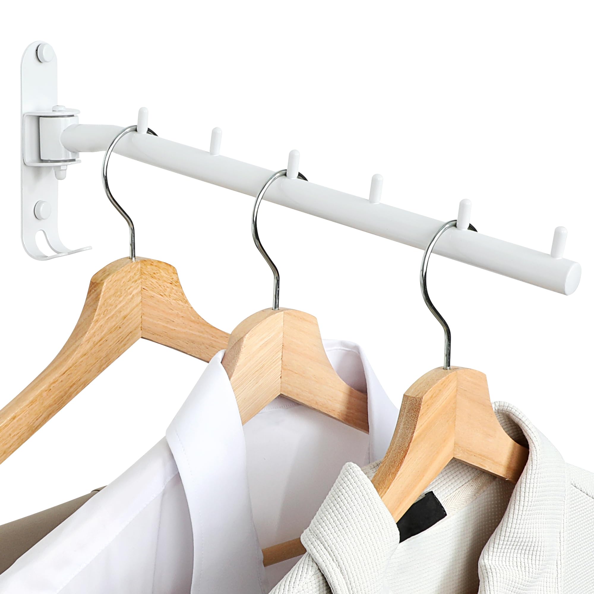 Snapklik.com : Wall Mounted Drying Rack,Swivel Clothes Drying Rack ...