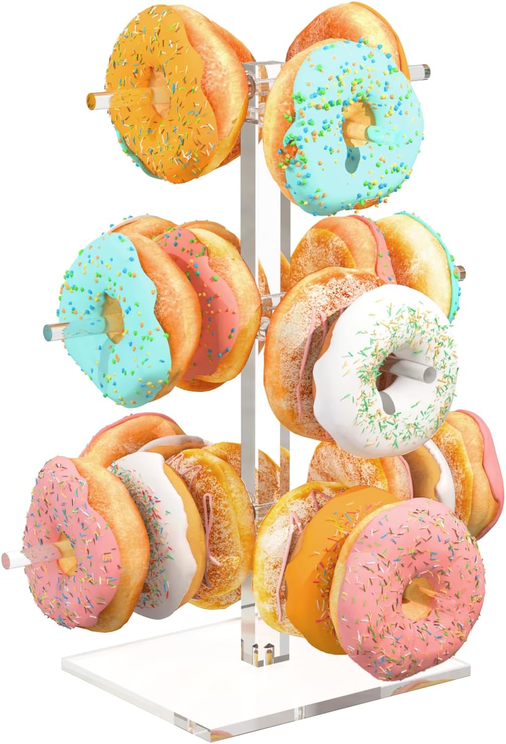 Amazon.com | Fun Express Tiered Donut Tree Serving Stand: Cake Stands