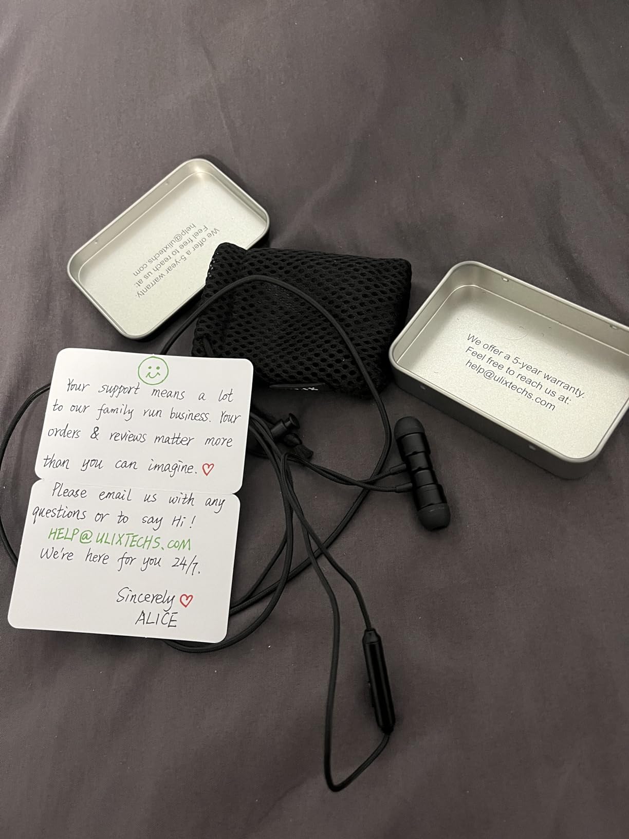 ULIX RIDER Wired Earbuds in-Ear Headphones, Earphones with Microphone ...