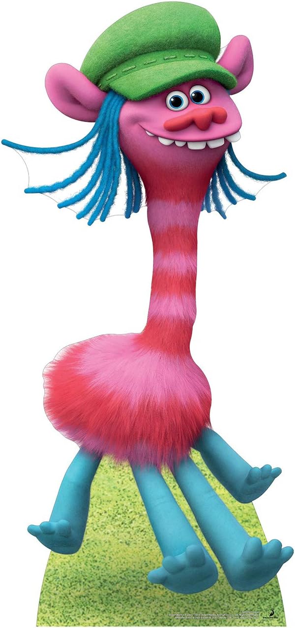 Amazon.com: Star Cutouts, Trolls Branch, Cardboard Cutout Standup ...