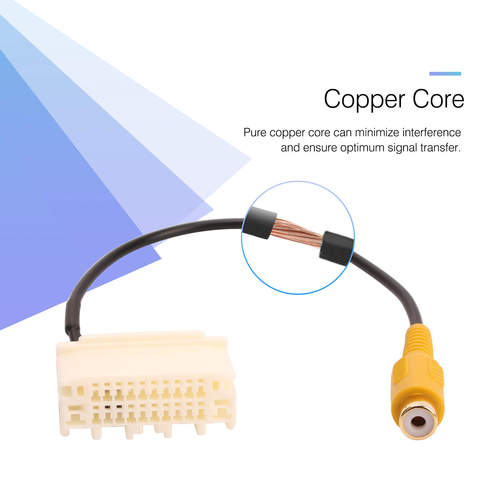 Snapklik.com : RDBS Backup Camera Wiring Harness For 2007-2016 Chrysler