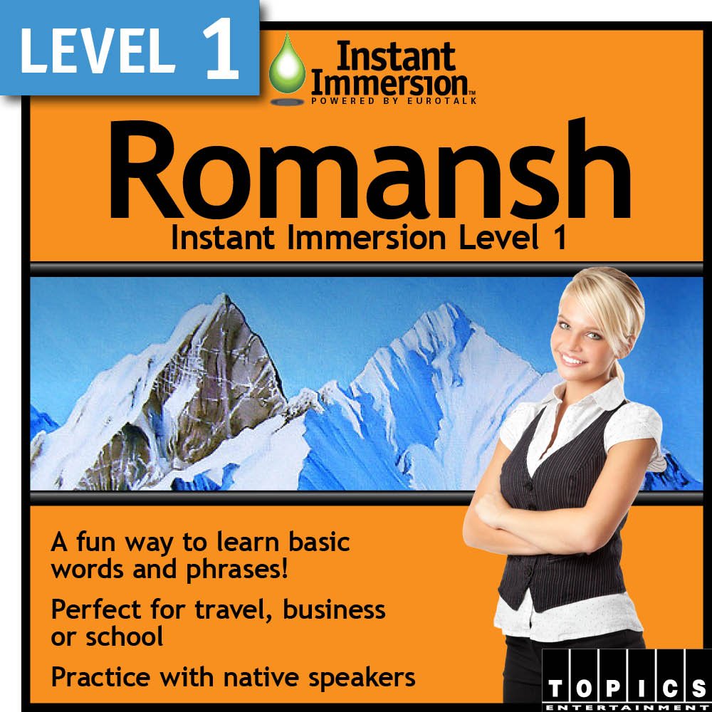 Amazon.com: Instant Immersion Level 1 - Romansch [Download ...