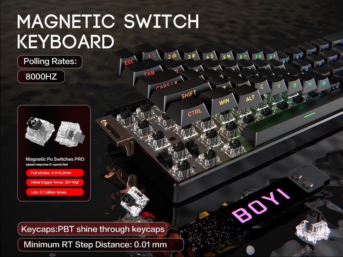 Snapklik.com : FKZ X BOYI 66Pro-Flash Magnetic Switch Aluminum Gaming ...