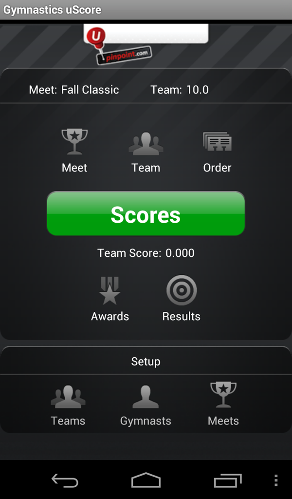 Gymnastics uScore - App on Amazon Appstore