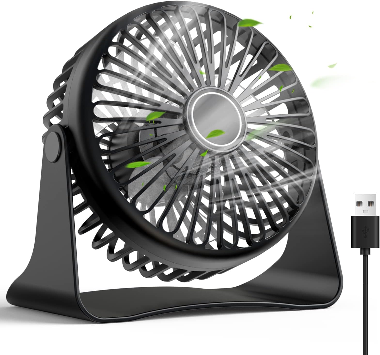 BSVI Desk Fan Portable Personal Desktop Mini Cooling Micro With Cable ...