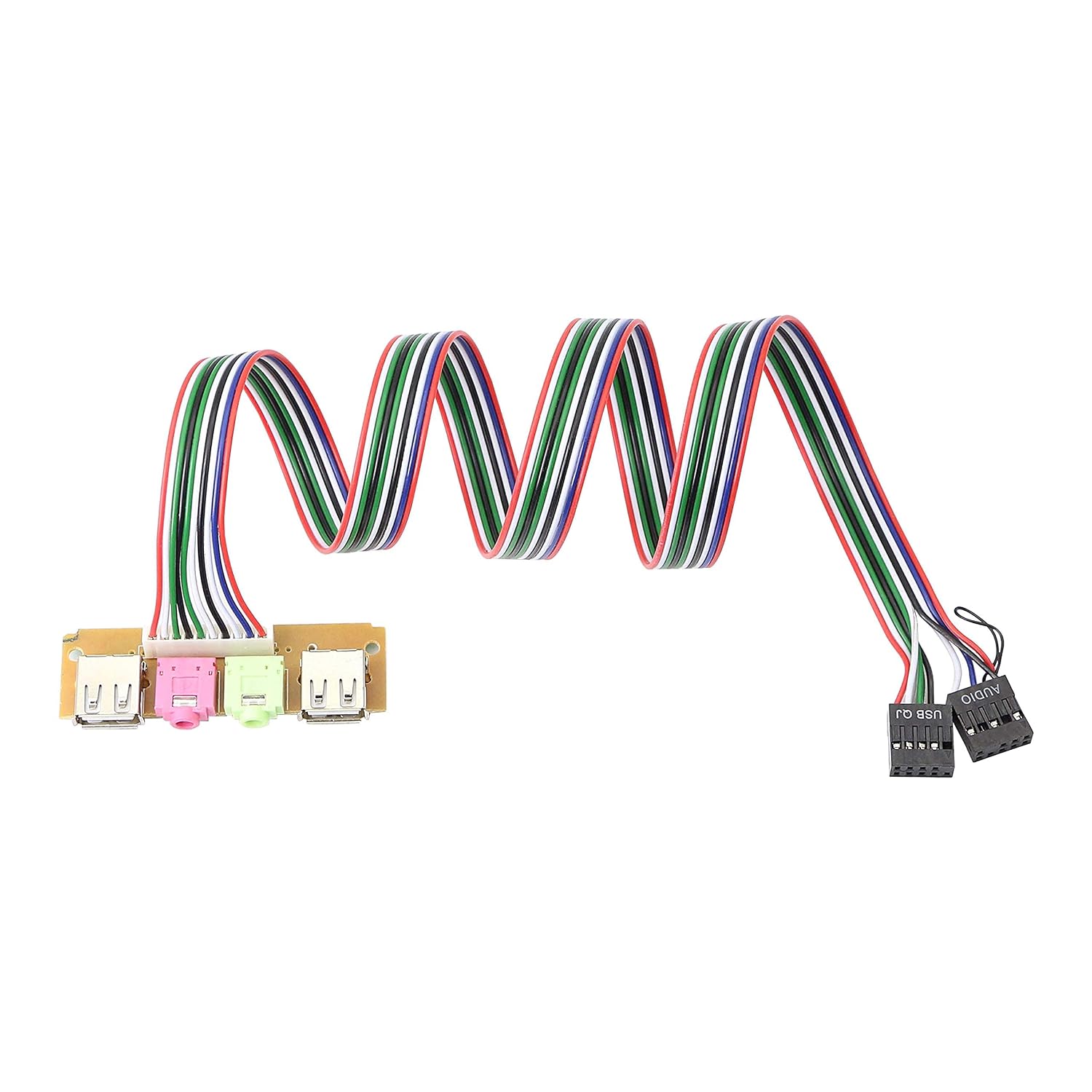MAKINGTEC Ports Extension Wire, Computer Chassis USB Front Panel HUB ...