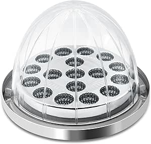 Amazon.com: ASNOO 1PCS 17 LED Watermelon Truck Light – Dual-Color, 10 ...