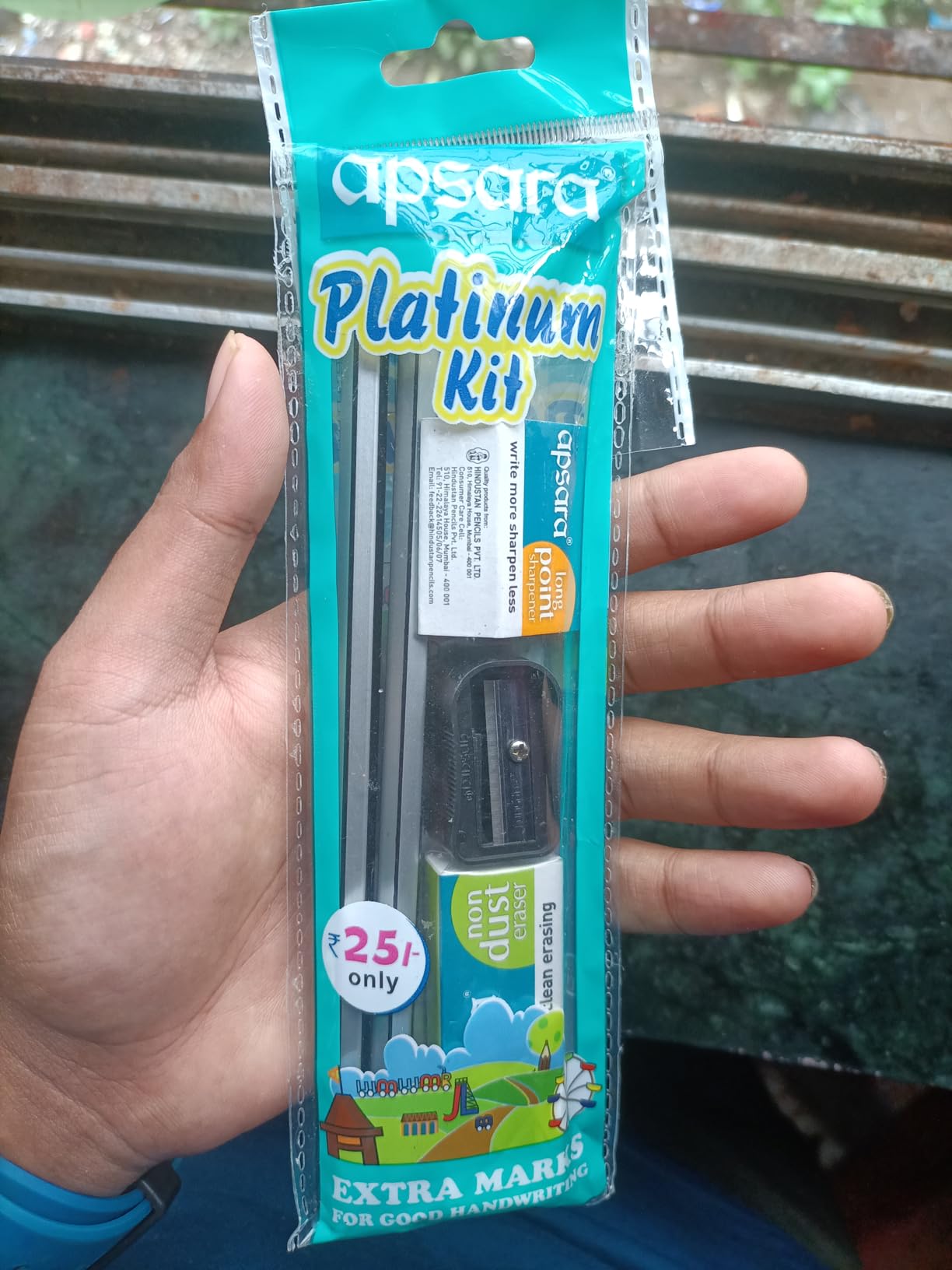 Apsara Platinum Kit, Includes 2 Platinum Pencils, 1 Long Point ...