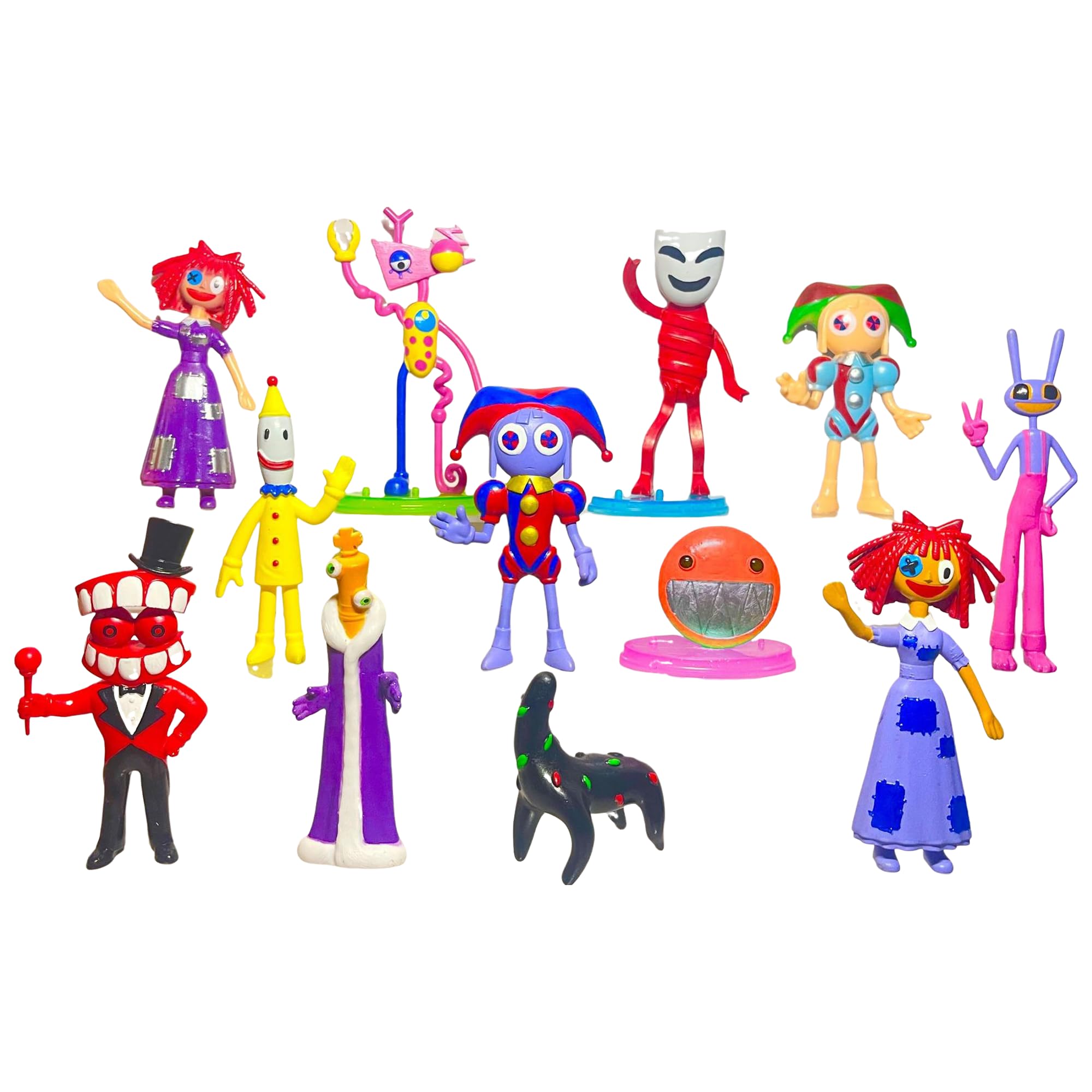 The Amazing Circus Figures Set The Amazing Circus Action Figure ...