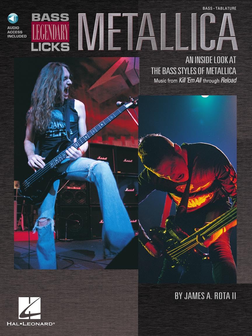 Metallica - Bass Legendary Licks: An Inside look at the Bass Styles of ...