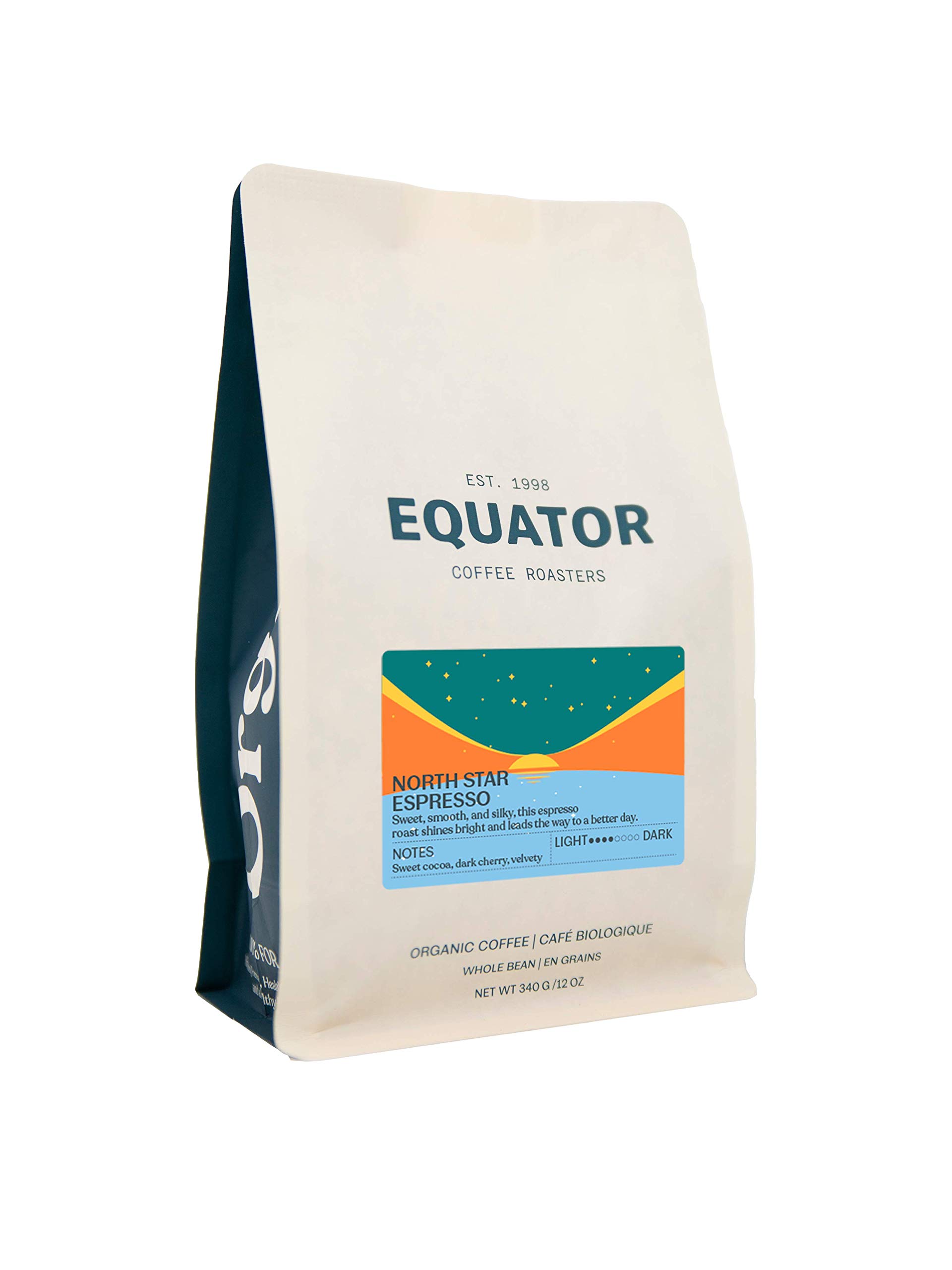 Equator Coffee Roasters Mélange espresso North Star – Cacao doux et ...