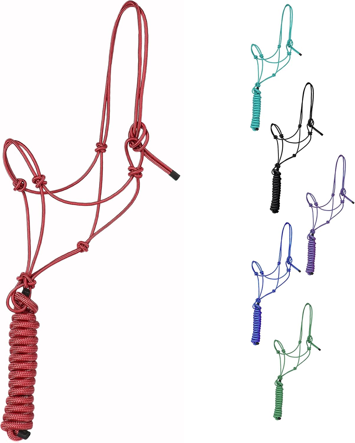 Amazon.com: Majestic Ally 1/4" Rope 4 Knot Stiff Polyester Training ...